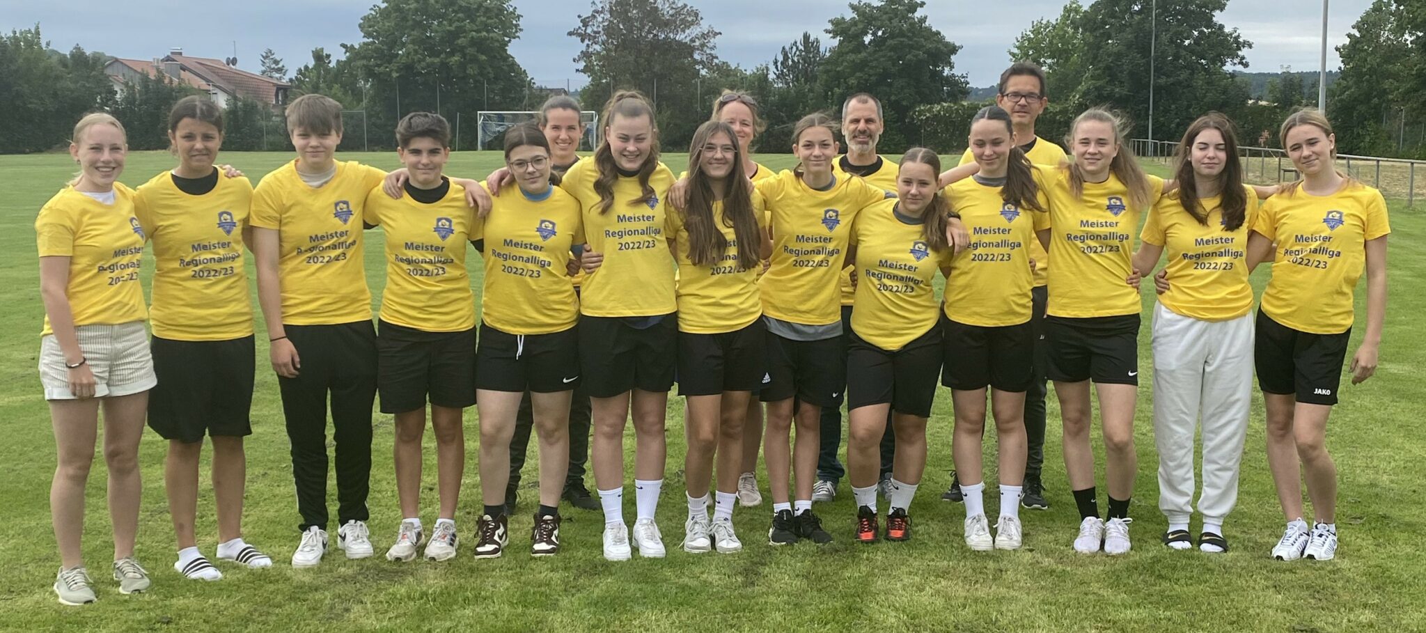 Meisterfeier der B-Juniorinnen – Jugendförderverein Gersprenztal 2021 e.V.